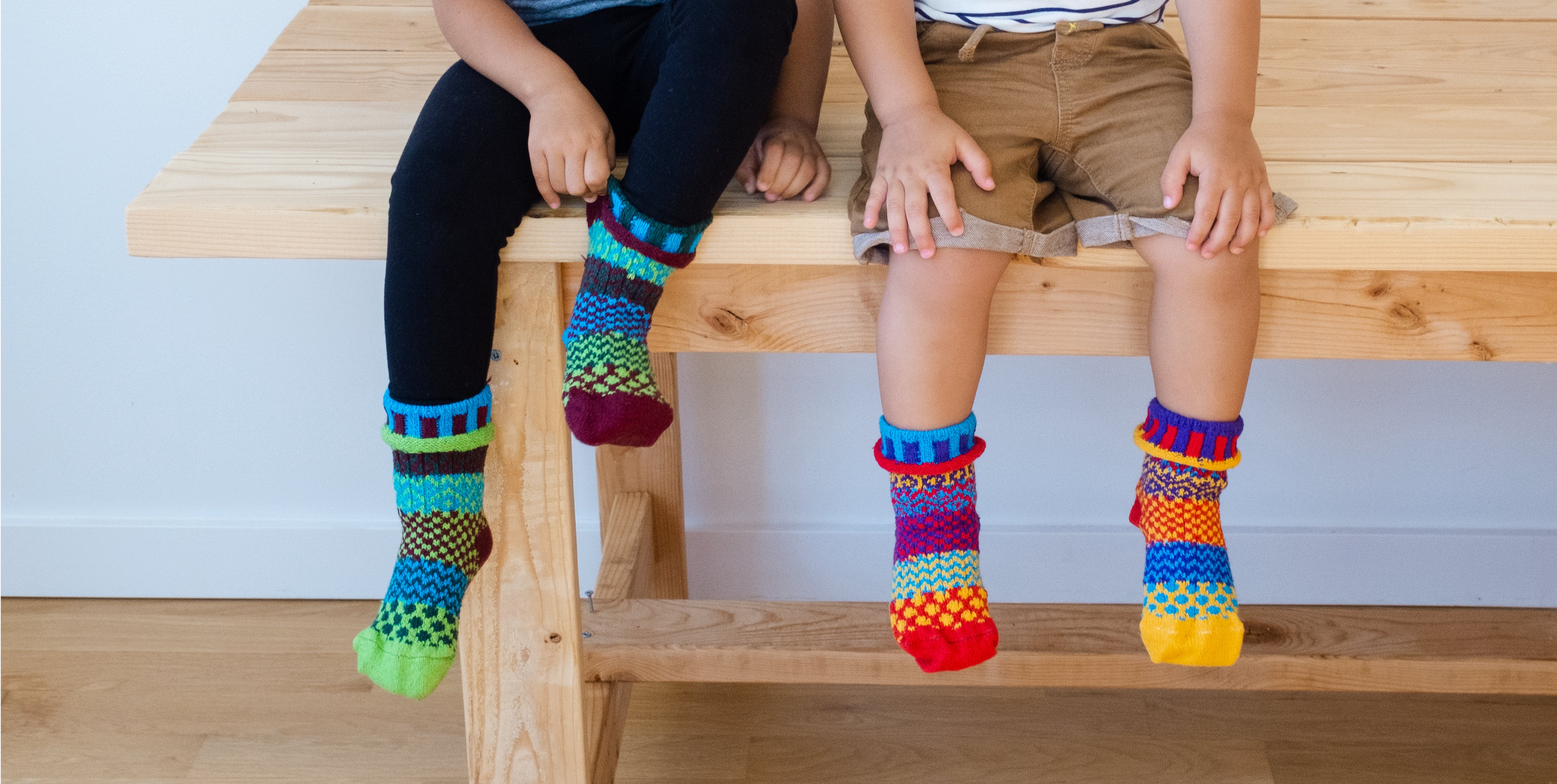 Kids & Baby Socks – Mismatched Colorful Pairs - Solmate Socks