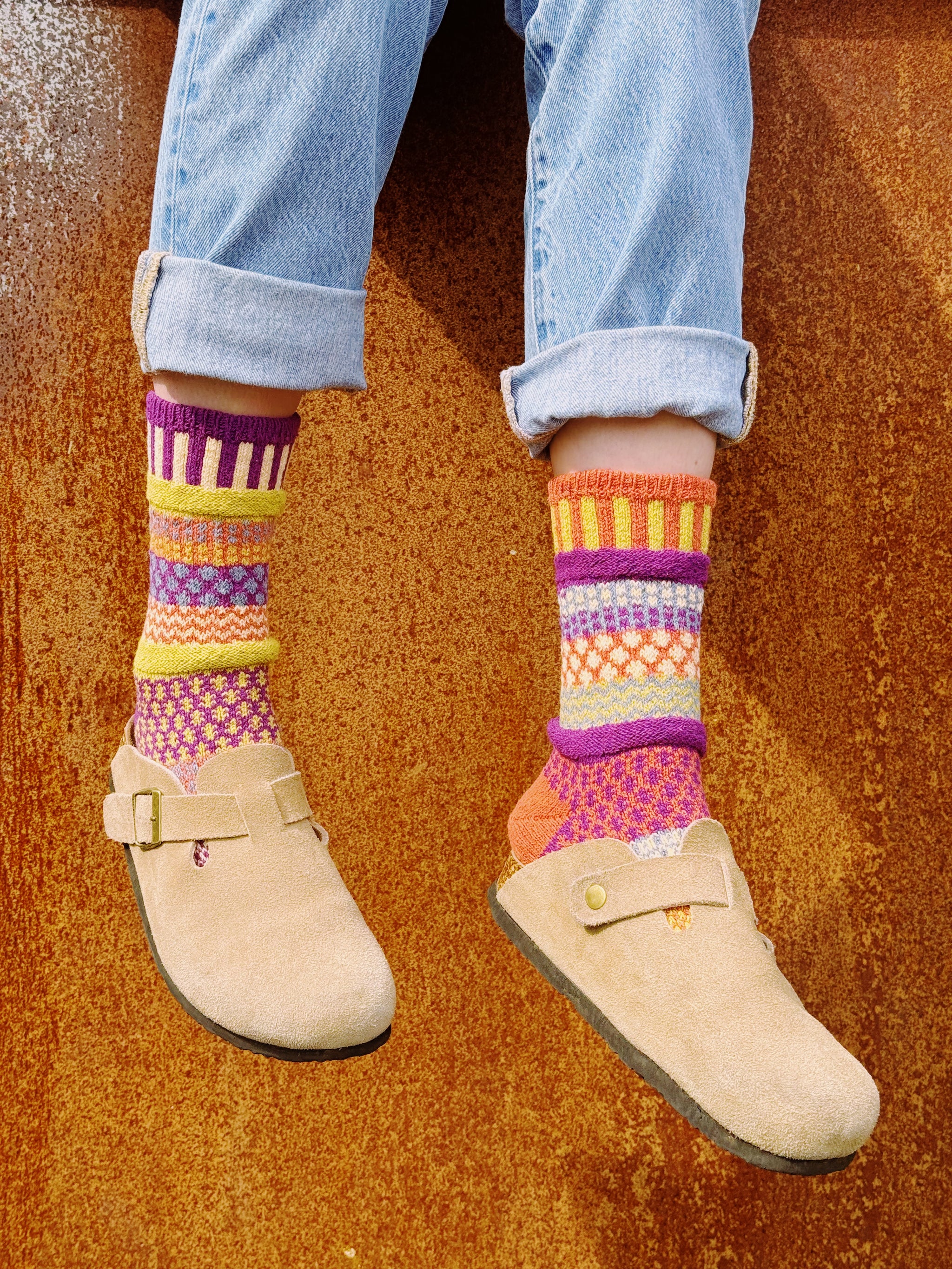 Hazel Crew Socks – Solmate Socks