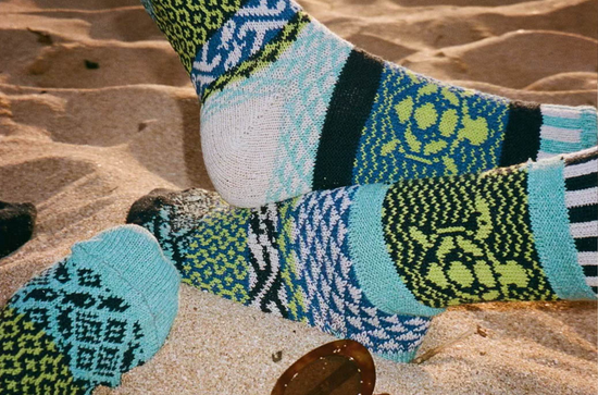 Ocean Turtle Give Back Socks | Solmate Socks