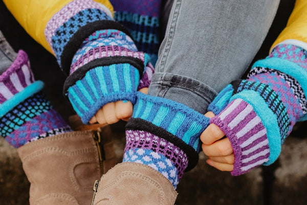 American-Made Fingerless Mittens | Solmate Socks