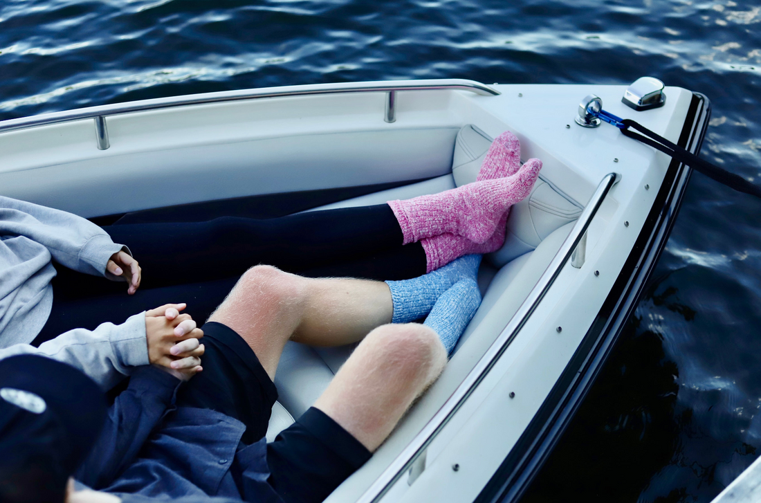 Rose Ragg Socks | Soft & Sustainable | Solmate Socks